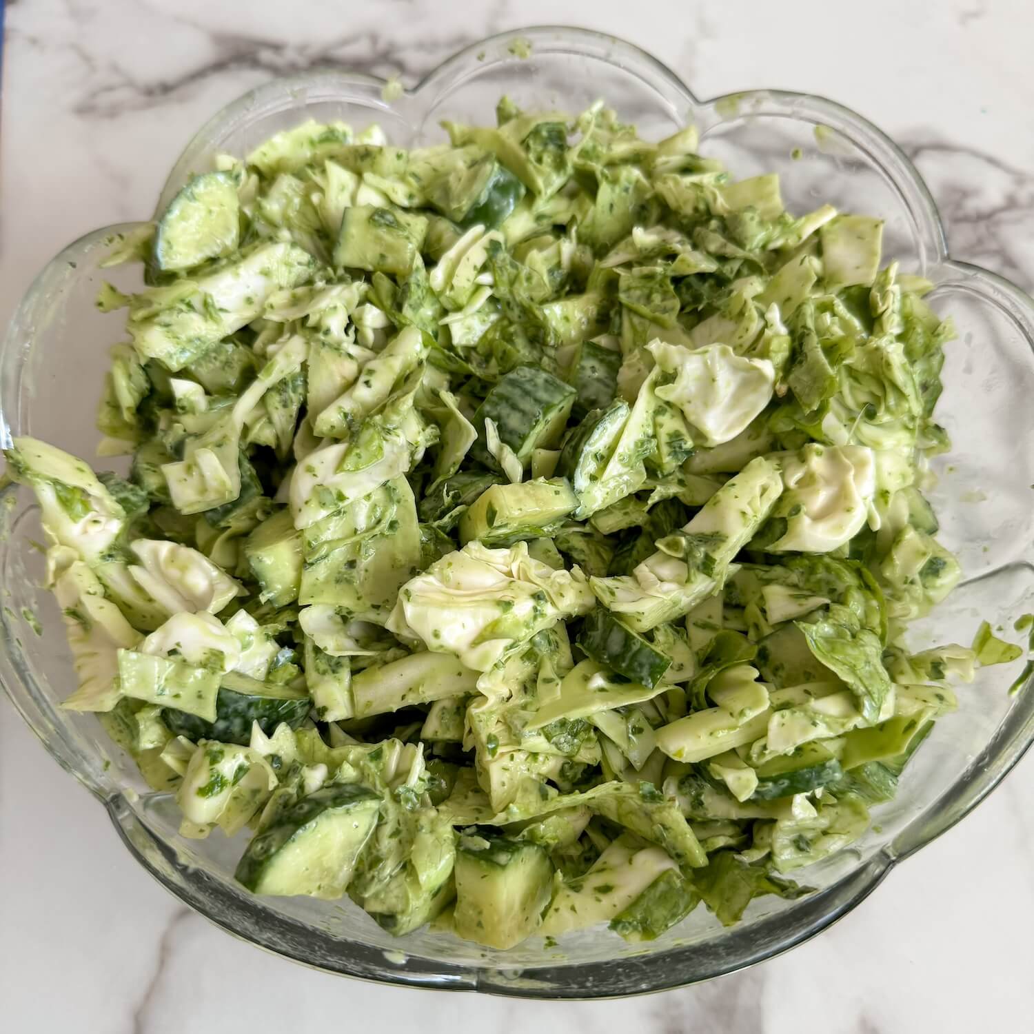 Green Goddess Salat - Gesund leben mit Kristina